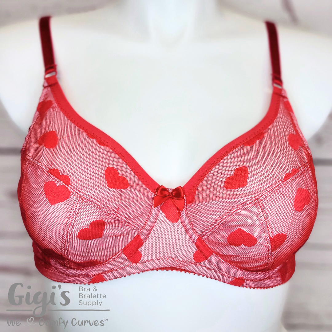 Red Heart Ruby Bra | Gigis Bra Supply