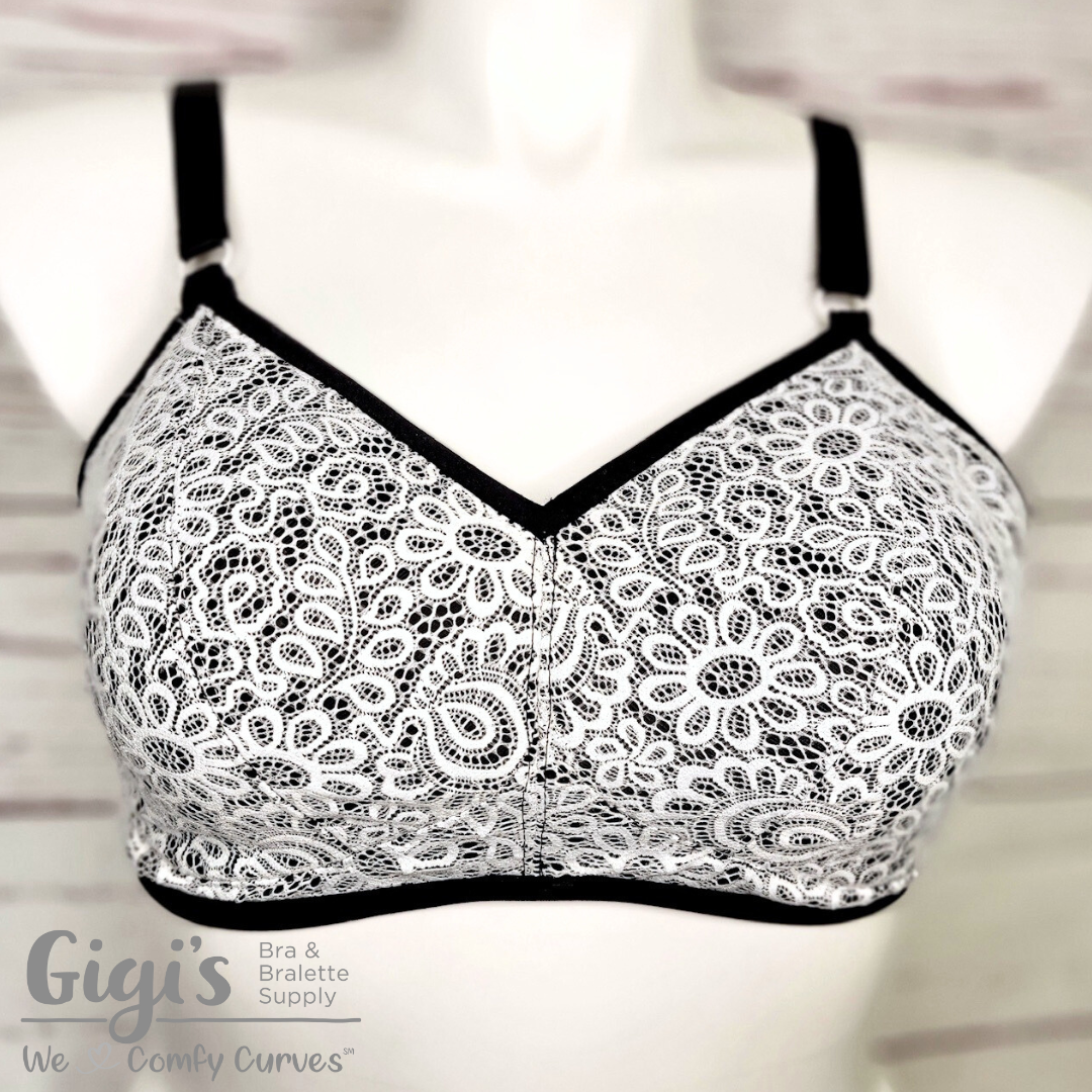 Groovy Black Foam Bralette | Gigis Bra Supply