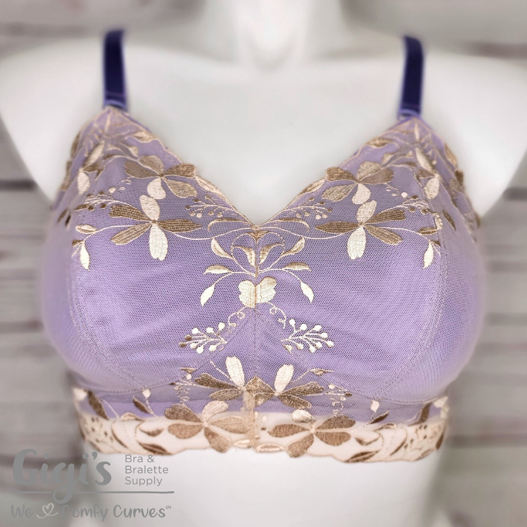 Blossoming Lilac Bralette | Gigis Bra Supply