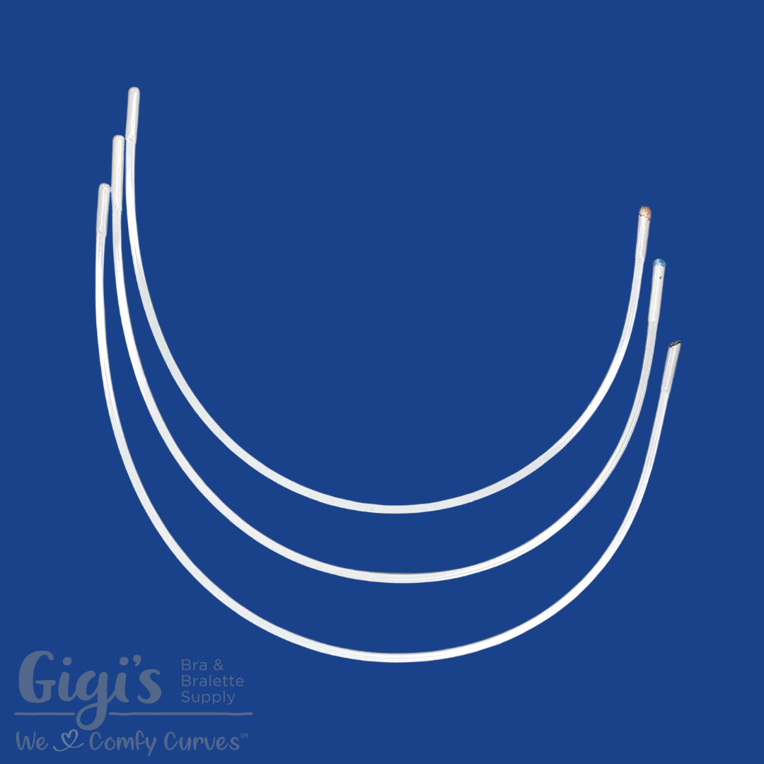 Underwires, Metal Bra Underwires, Set of Three (3) Sizes | Gigis Bra Supply