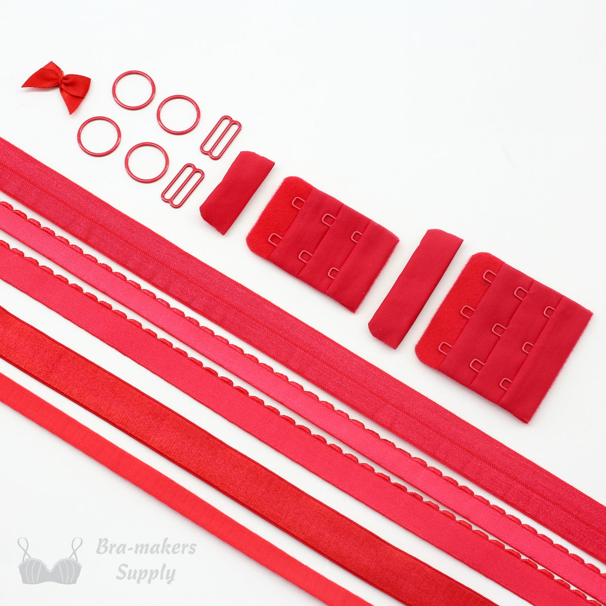 Bra Findings Kit for the Diamond Bustier Bra Pattern from Bra Makers S ...